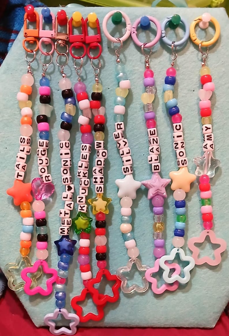 Sonic Keychains - Etsy