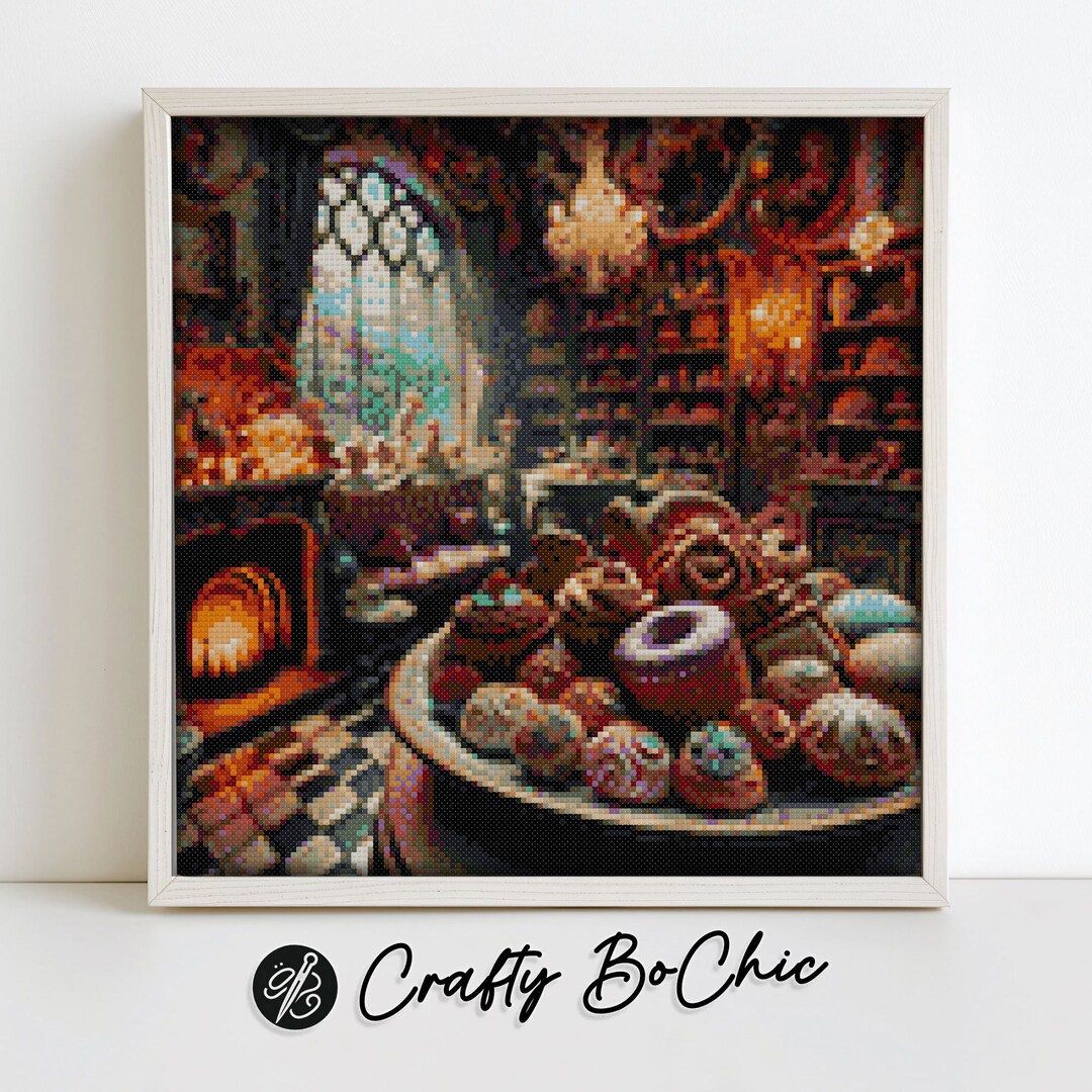 Enchanted Delights 14 Count Cross Stitch Chart Digital Download PDF ...