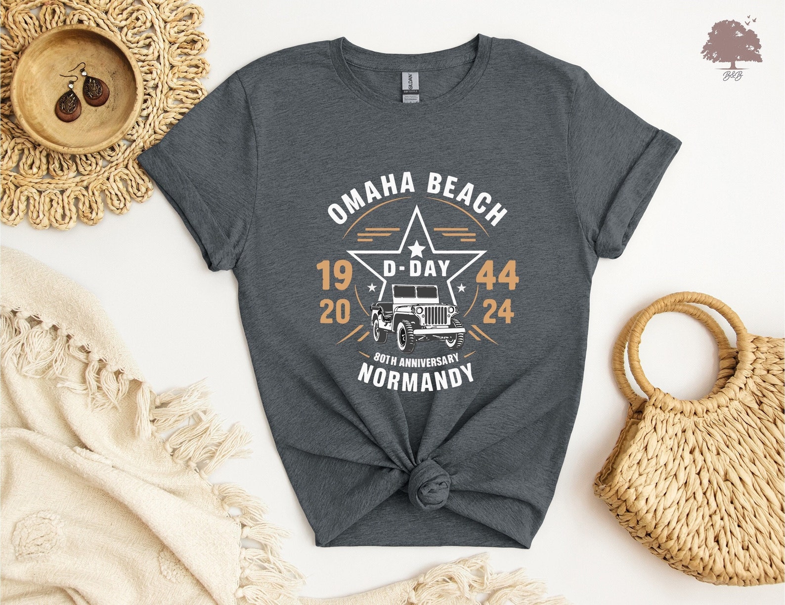 D-day 80th Anniversary T-shirt, Churchill Memorial Shirt, Normandie Tee ...