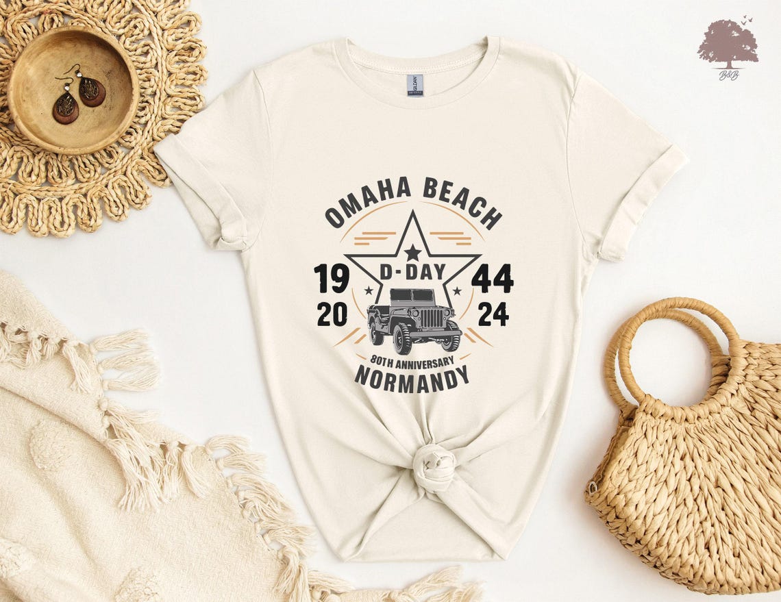 D-day 80th Anniversary T-shirt, Churchill Memorial Shirt, Normandie Tee ...