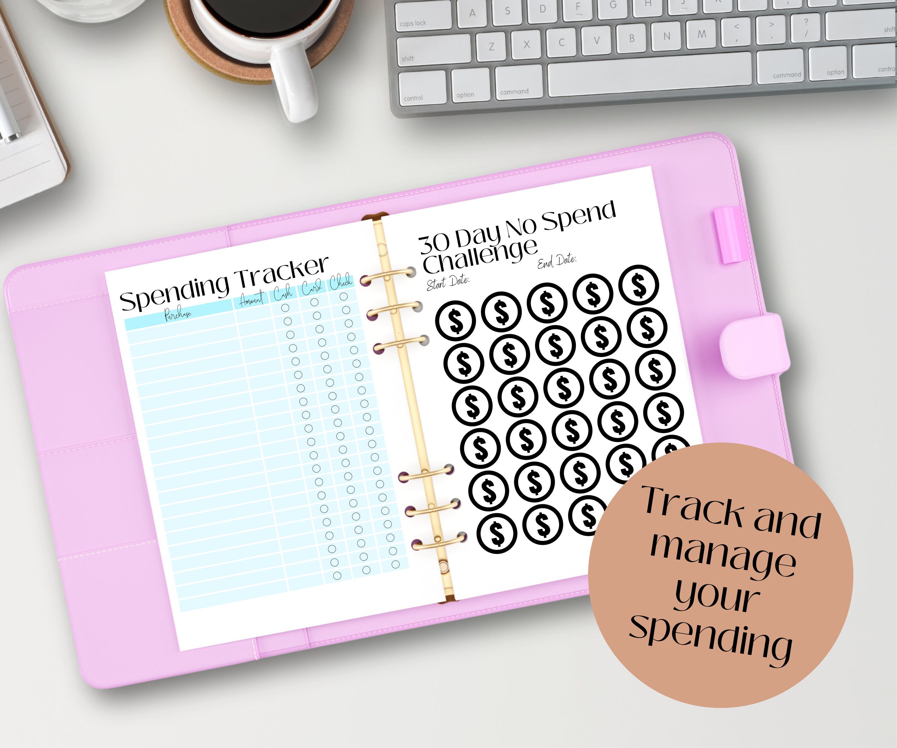 Printable Finance Tracker Bundle, Bill Tracker, Expense Tracker, Budget ...
