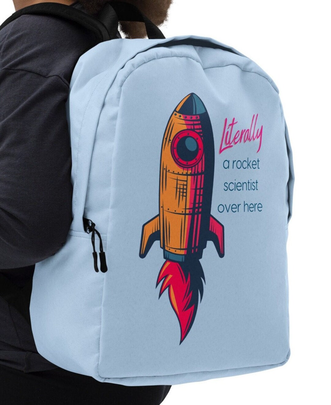 Rocket Scientist Sky Backpack - Etsy