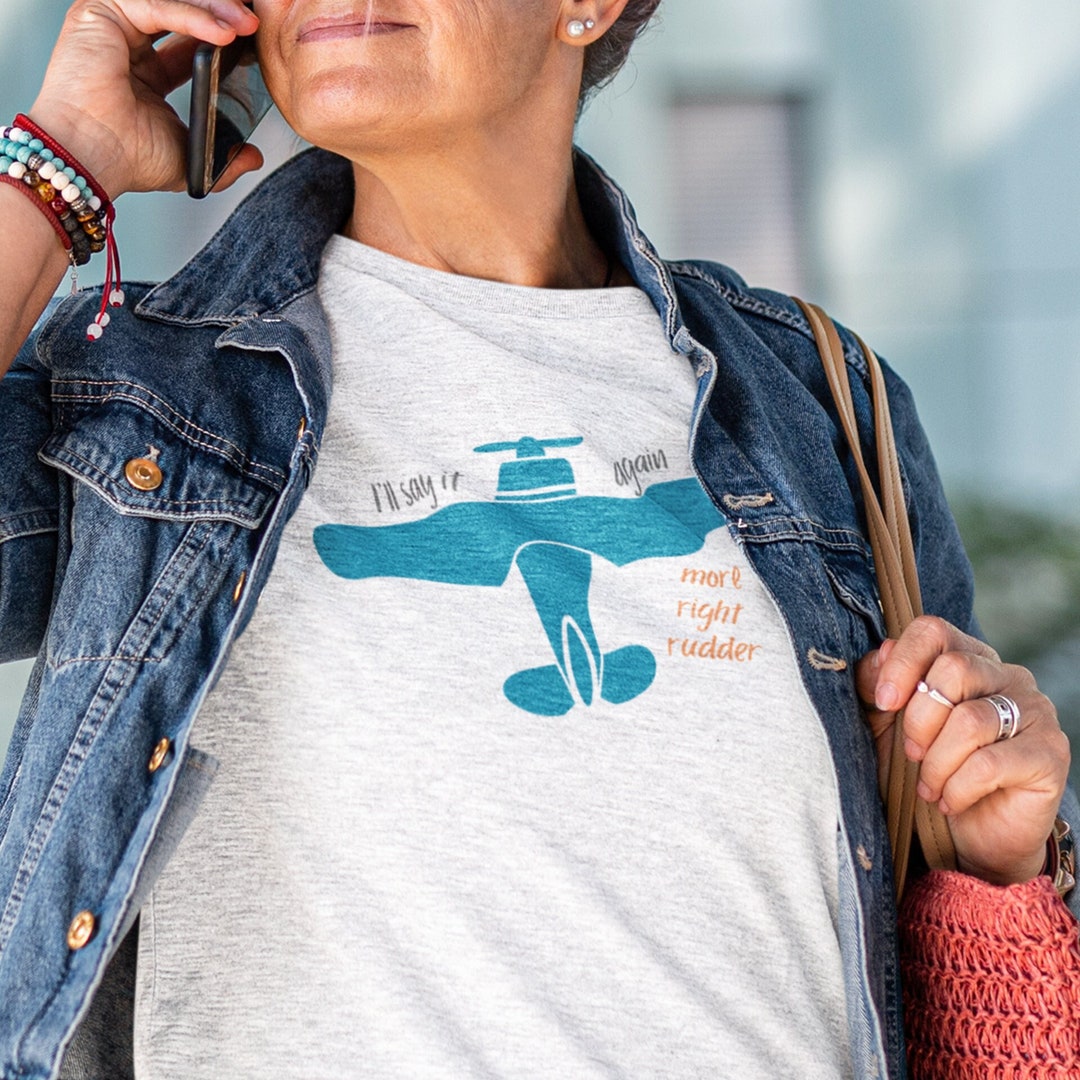 More Right Rudder Tee - Etsy