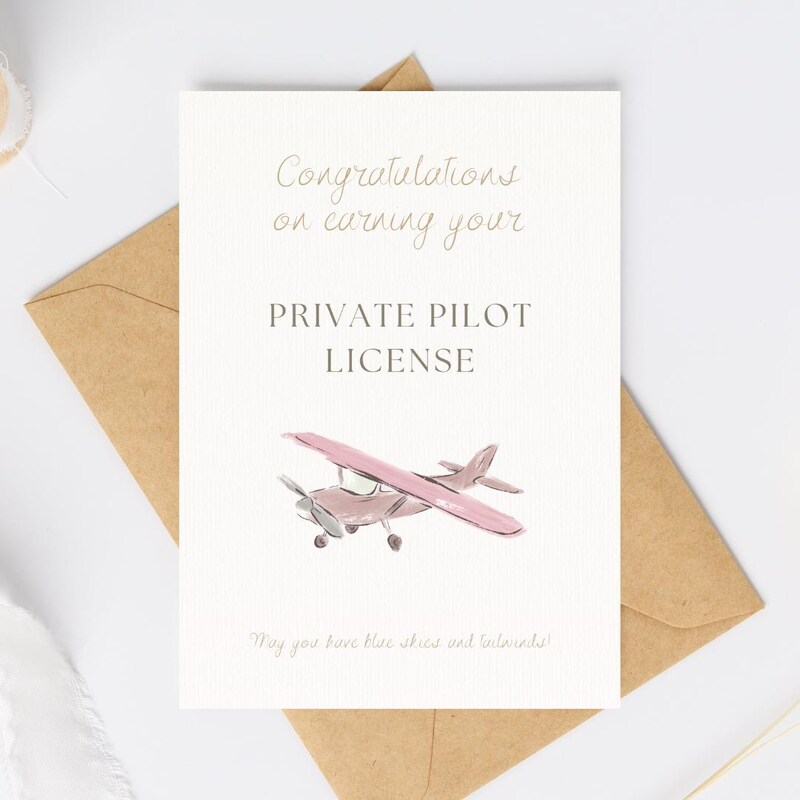 Congratulations on Pilot - Etsy