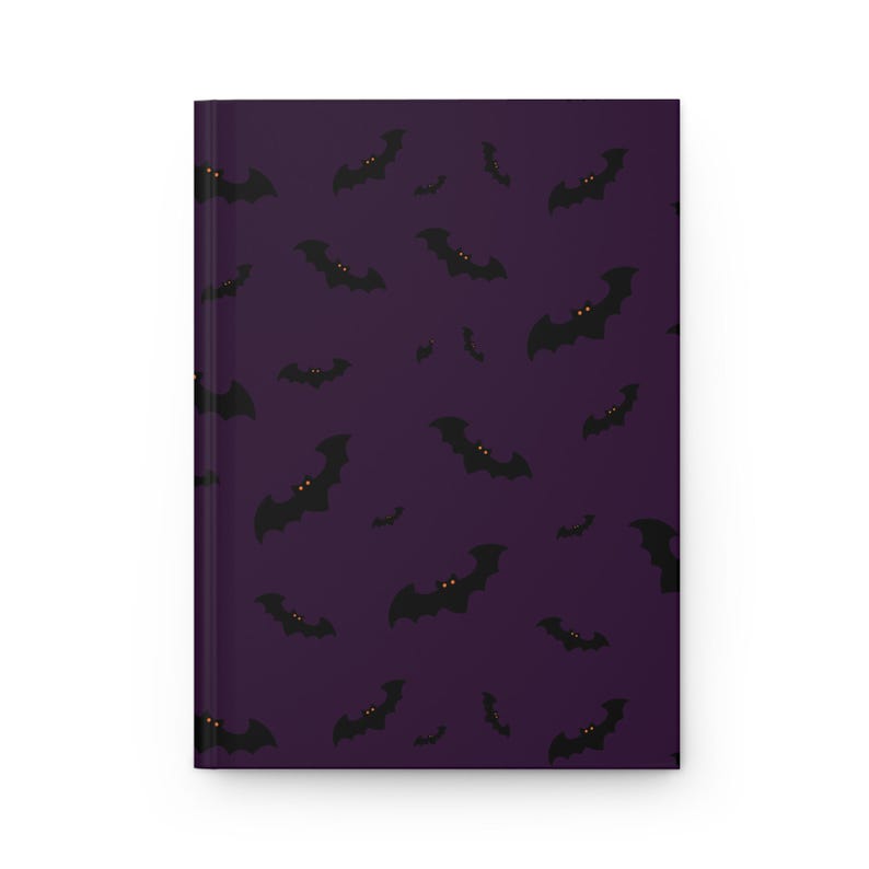 Gothic Bat Journal – Purple Pattern, Witchy Writing Diary - Etsy