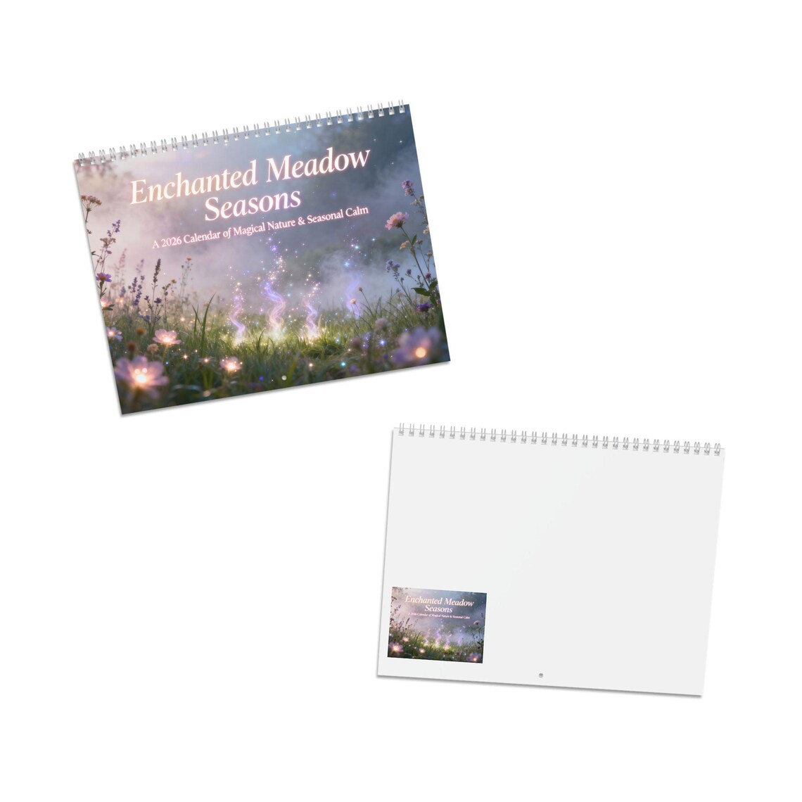 Enchanted Meadow Seasons 2025 Calendar | Magical Nature Art Print ...