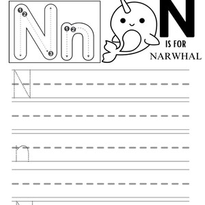 Alphabet Practice Animal Coloring Worksheets, 26 Pages of ABC Practice ...