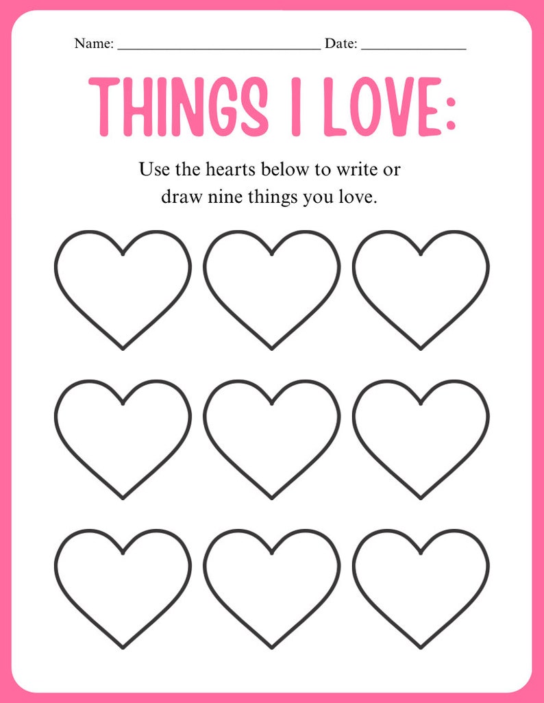 Valentine's Day Worksheet Packet - Includes 16 Pages of Activities ...