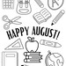 Printable Coloring Sheets for Each Month, Themed Coloring Sheets, 12 ...