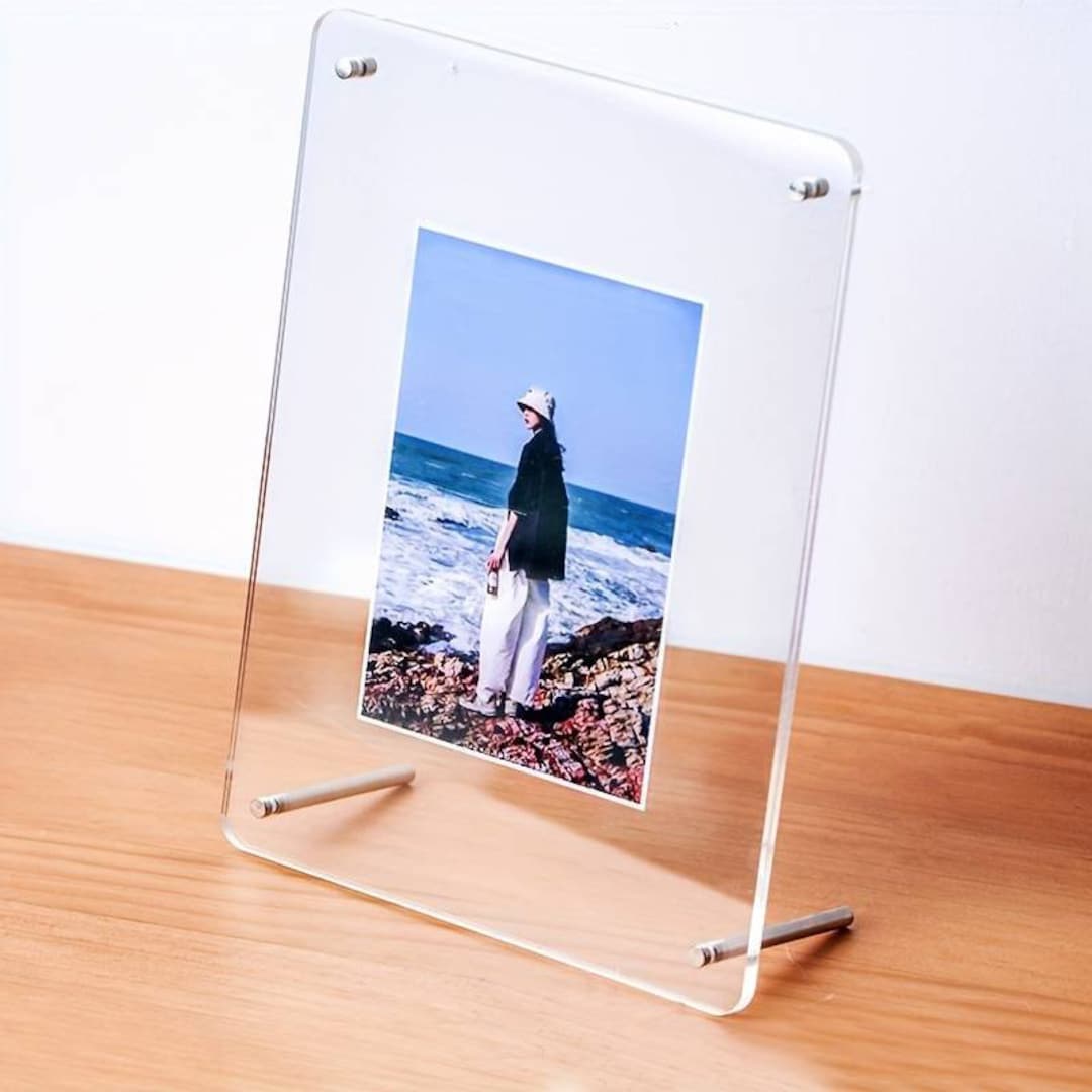 Floating Acrylic Frame for Pictures - Etsy
