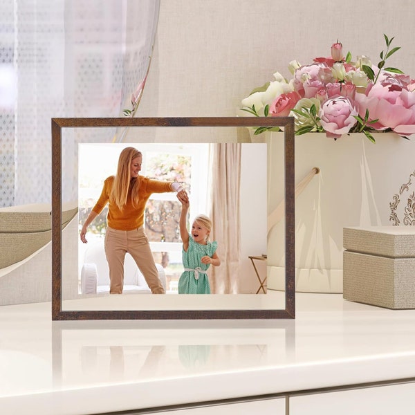 Floating Glass Frame - Etsy