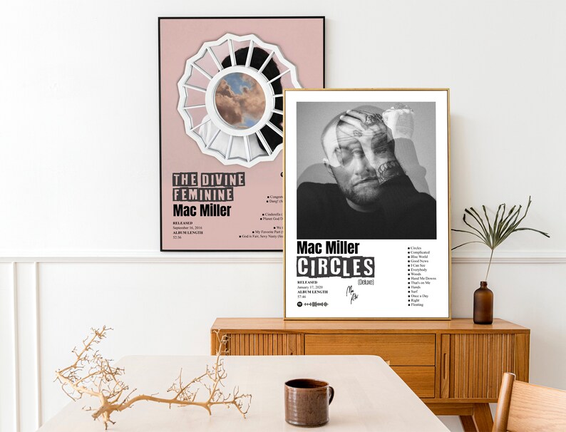 Miller Poster Set of 15, All Album Cover Posters, Song Poster Print ...