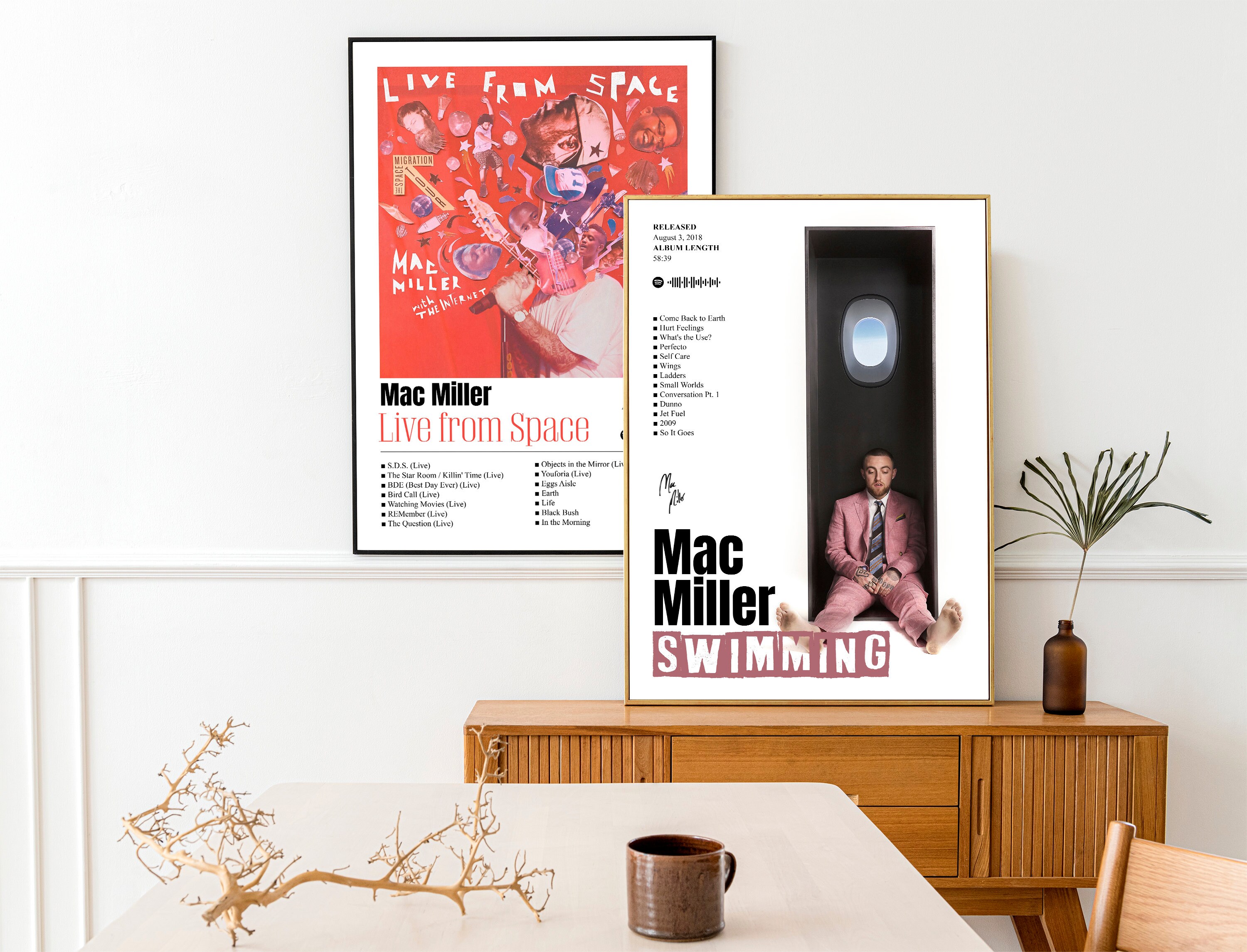Miller Poster Set of 15, All Album Cover Posters, Song Poster Print ...