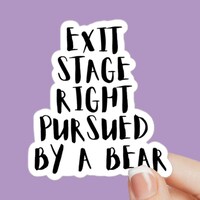 Shakespeare Exit Sign | Glow-in-the-dark Sign | Winter's Tale | Exit ...