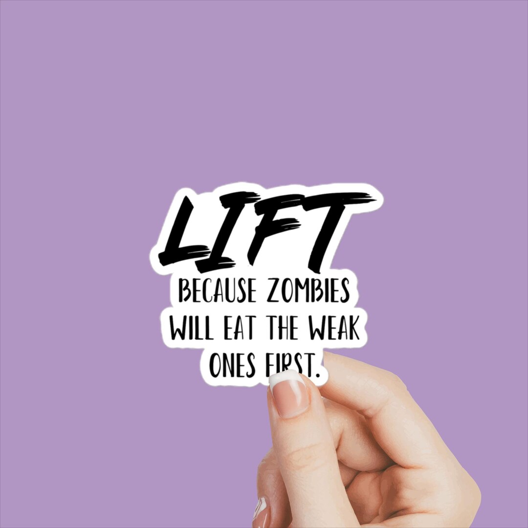 Lift Sports Stickers, Weight Lifting Gift Idea, Fun Water Bottle ...