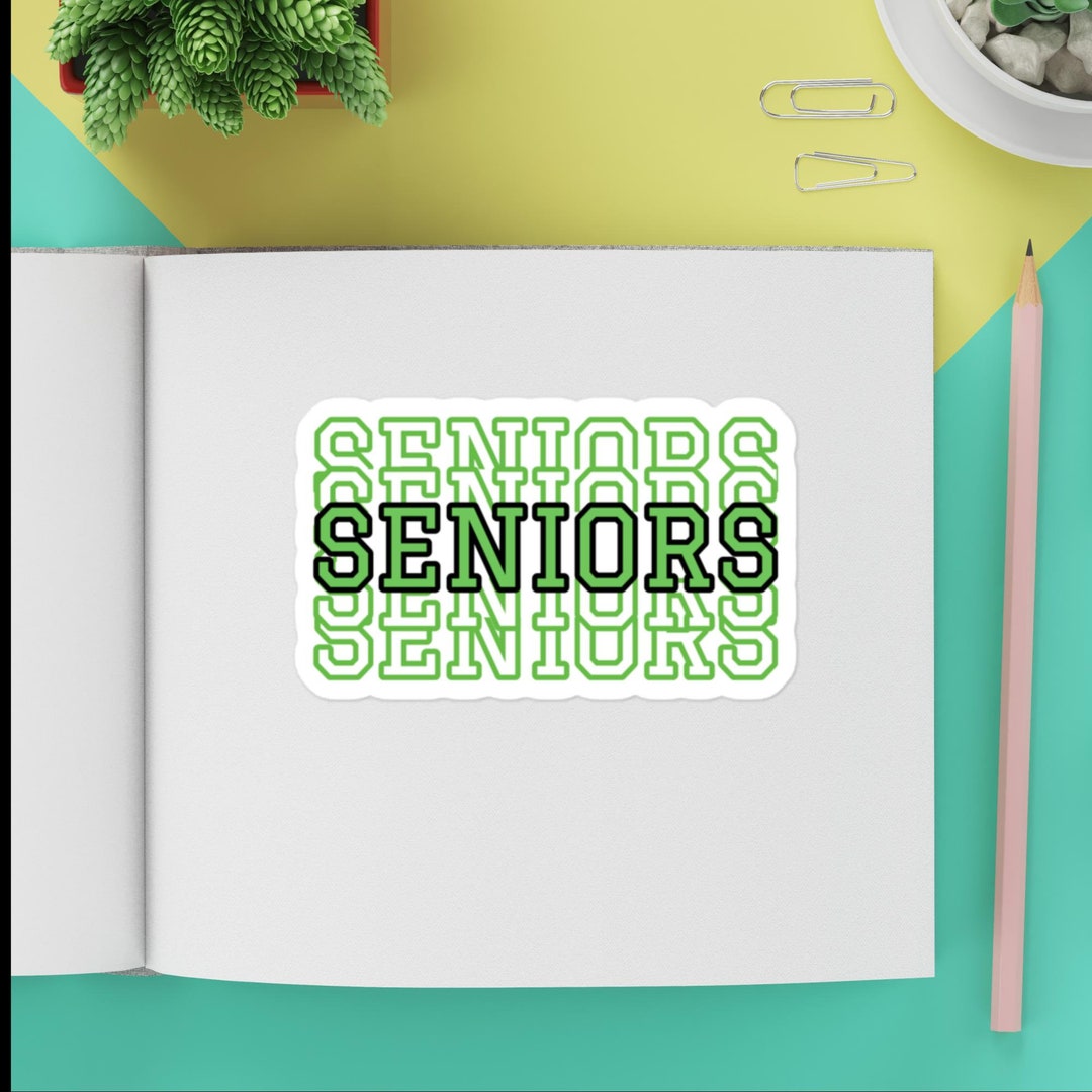 Senior 2025 Sticker, Class of 2025 Sticker Decals, Seniors '25 Decal ...
