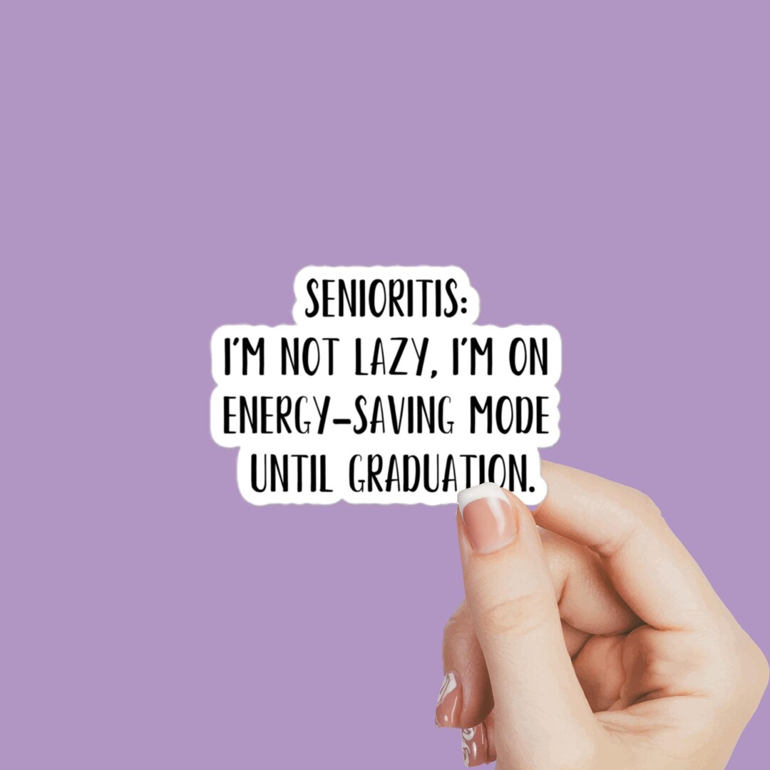 Senior 2025 Sticker, Class of 2025 Sticker Decals, Seniors '25 Decal ...