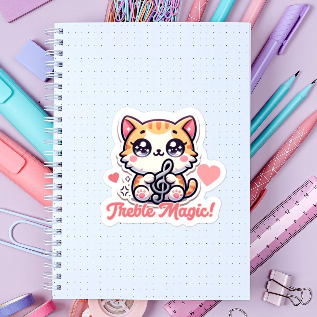 Choir Sticker Music Humor Treble Clef Sticker Music Choir Humor Treble ...