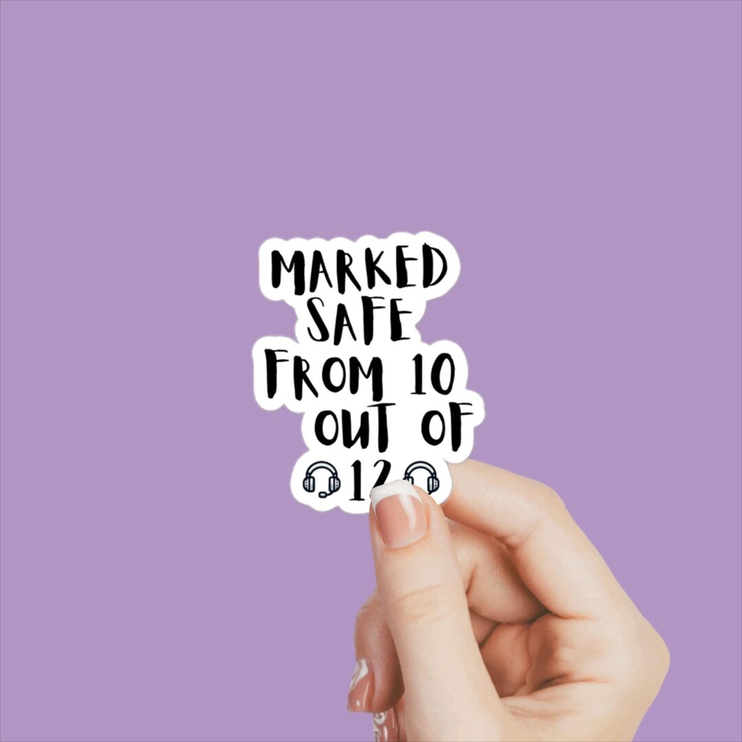 Theatre Stickers, 10 Out of 12 Decal, Stage Manager Stickers, Actor ...