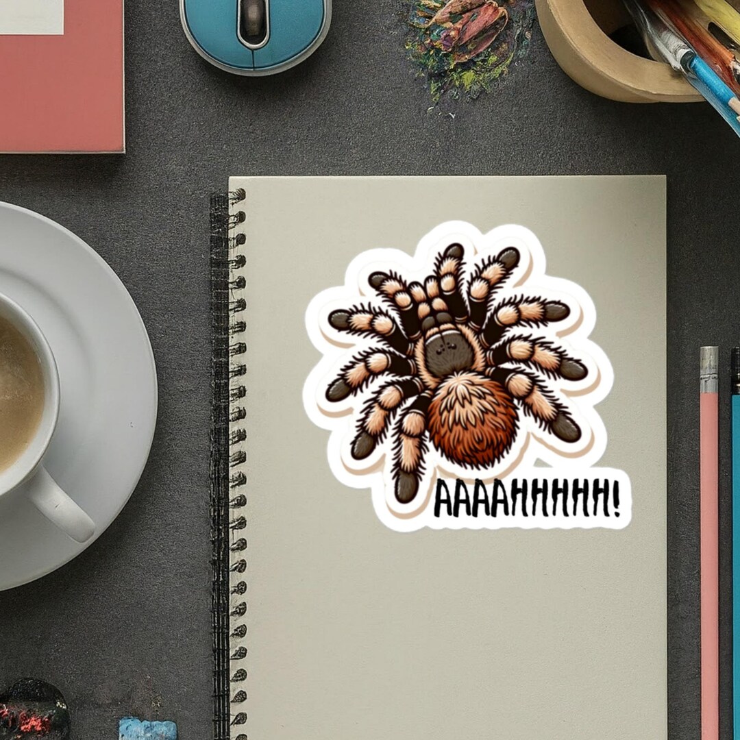 Tarantula Spider Stickers Texas Sized Tarantula Spider Cute Texas ...