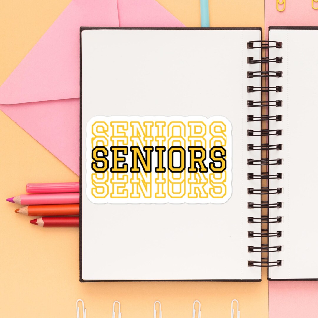 Senior 2025 Sticker, Class of 2025 Sticker Decals, Seniors '25 Decal ...