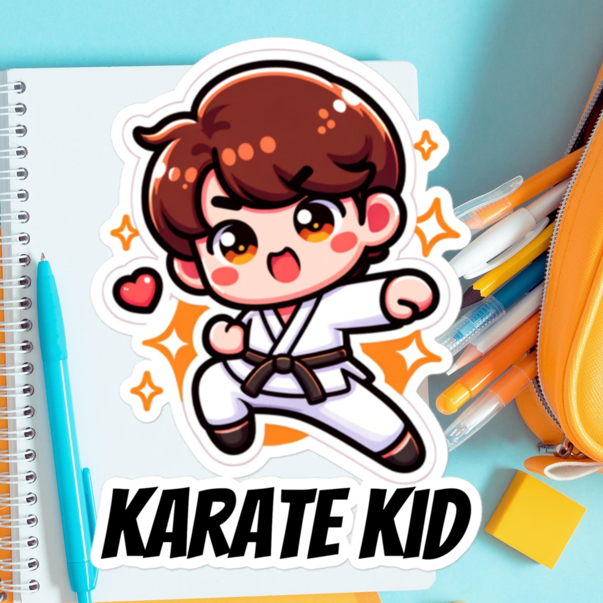 Karate Stickers, Karate Kid Decals, Fun Karate Decals, Martial Arts ...