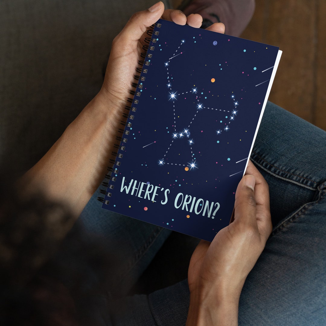 Notebook Orion Constellation Gift Notebook Science Astronomy Notebook ...