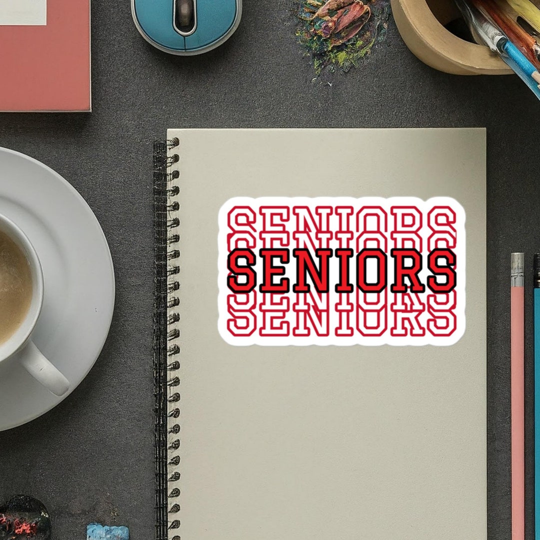 Senior 2025 Sticker, Class of 2025 Sticker Decals, Seniors '25 Decal ...