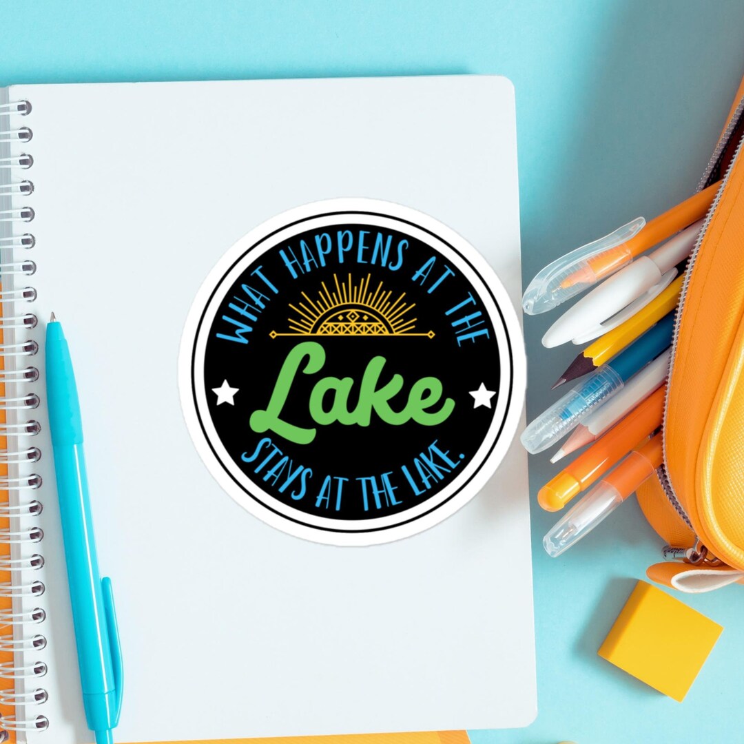 Lake Life Sticker, Lake Life Gift Ideas, Texas Lakes, Lake Sports Gift ...