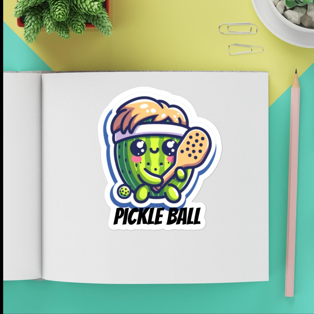 Pickle Ball Stickers, Pickle Ball Humor, Fun Pickle Ball Gift, Pickle ...