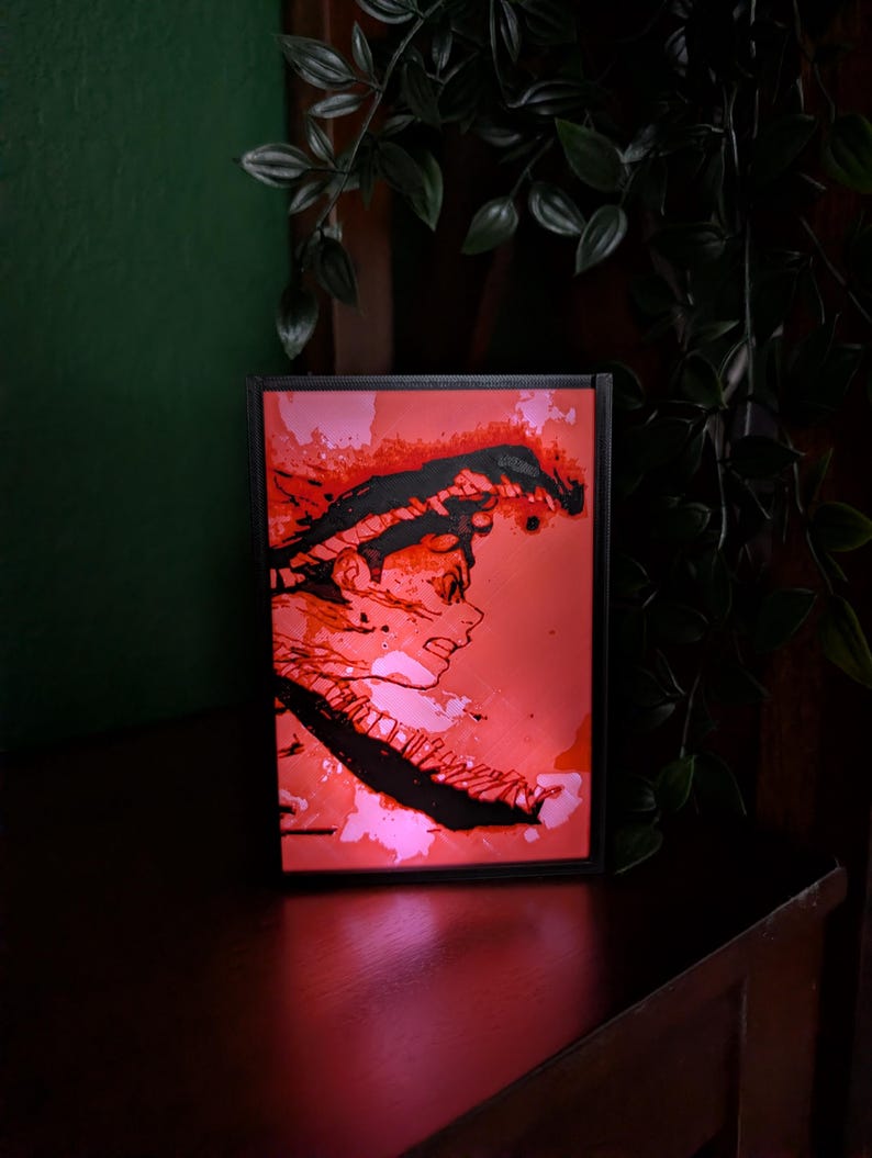 Dandadan Anime Light Box - Light up Home or Office Decor - Etsy
