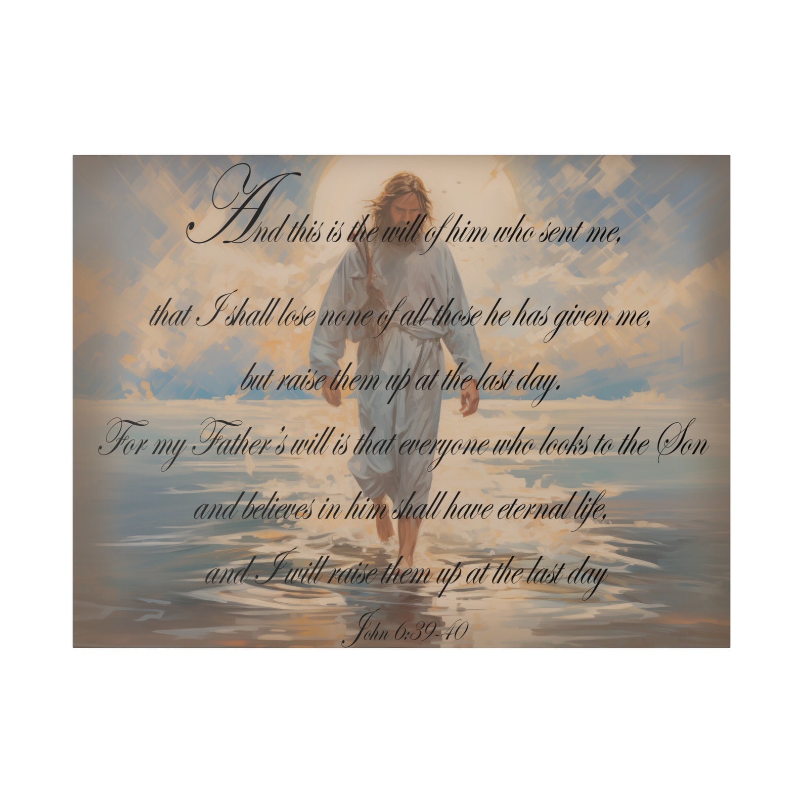 Rustic Christian Art Jesus Painting Christian Painting Christian Gift ...