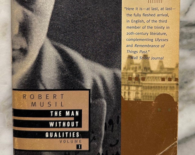 The Man Without Qualities Vol 1 - Robert Musil (1996; Paperback) - Etsy
