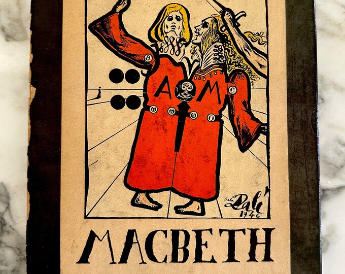 RARE Macbeth Illustrated by Salvador Dali (1946) - With Slipcase - Etsy