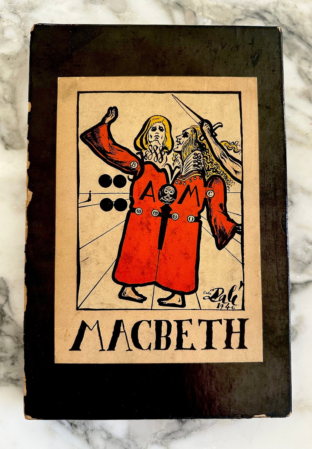 RARE Macbeth Illustrated by Salvador Dali (1946) - With Slipcase - Etsy