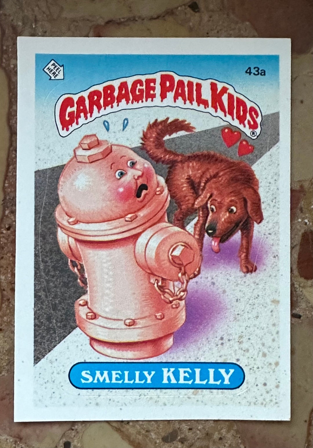 Garbage Pail Kid 2nd Series - Smelly Kelly (43a) - Etsy