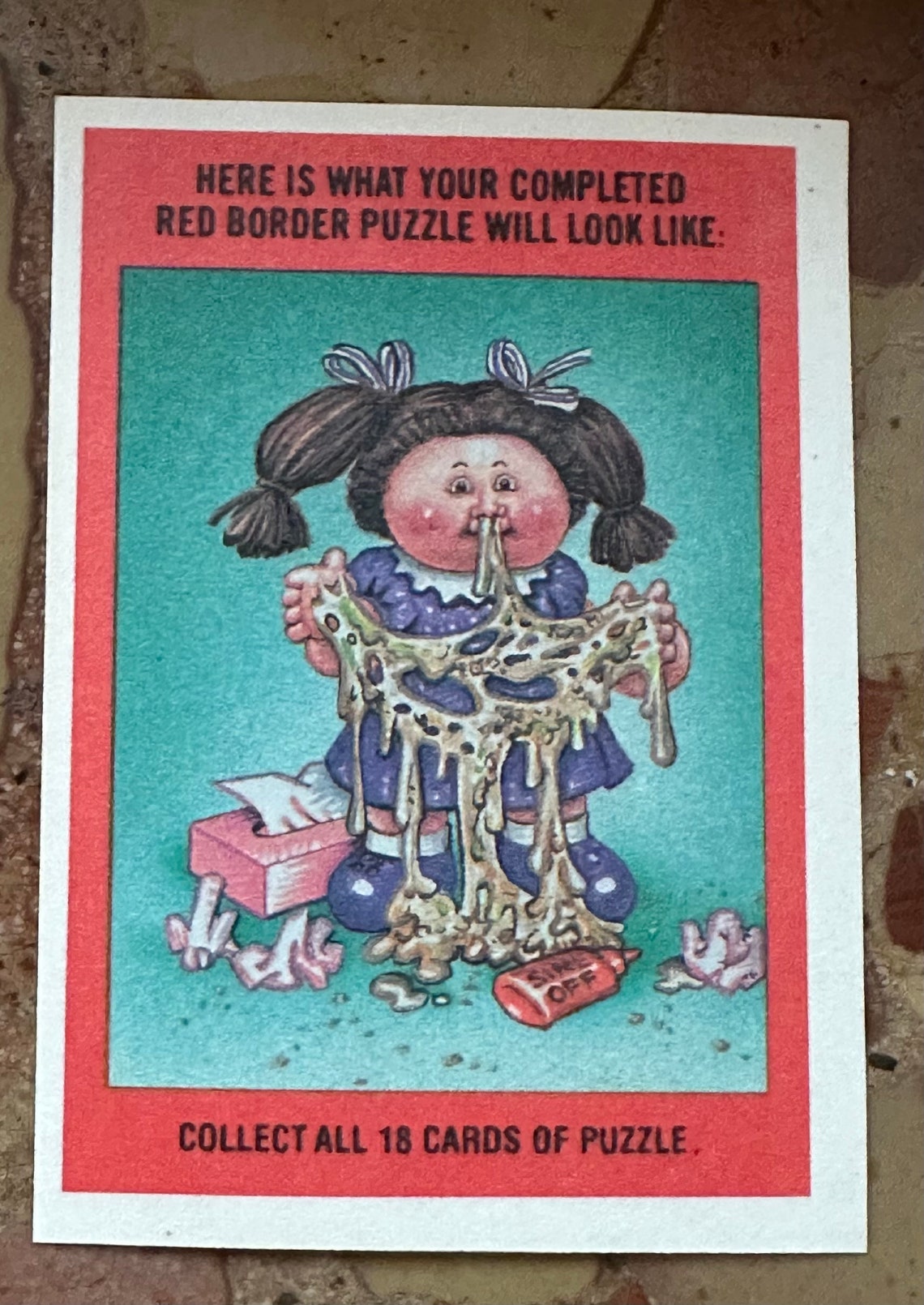 Garbage Pail Kid 2nd Series - Smelly Kelly (43a) - Etsy