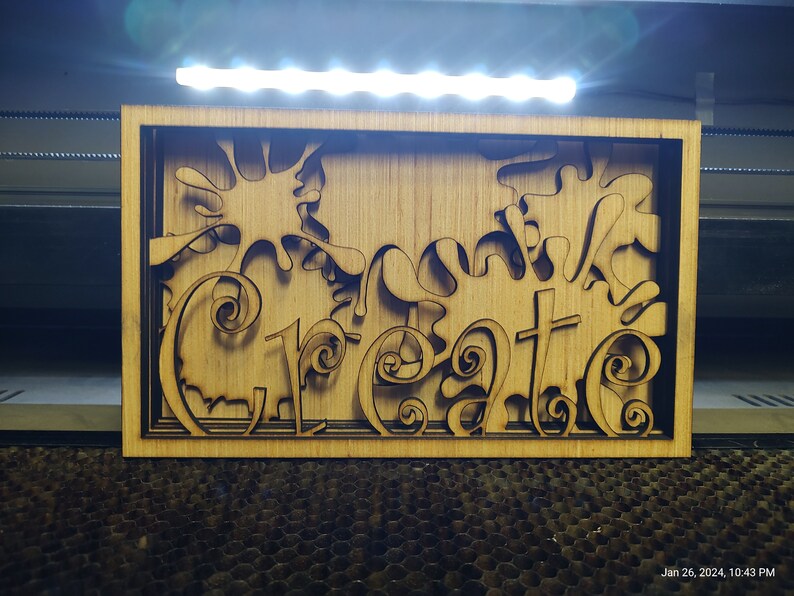 Multi Layered SVG File Create Frame - Etsy