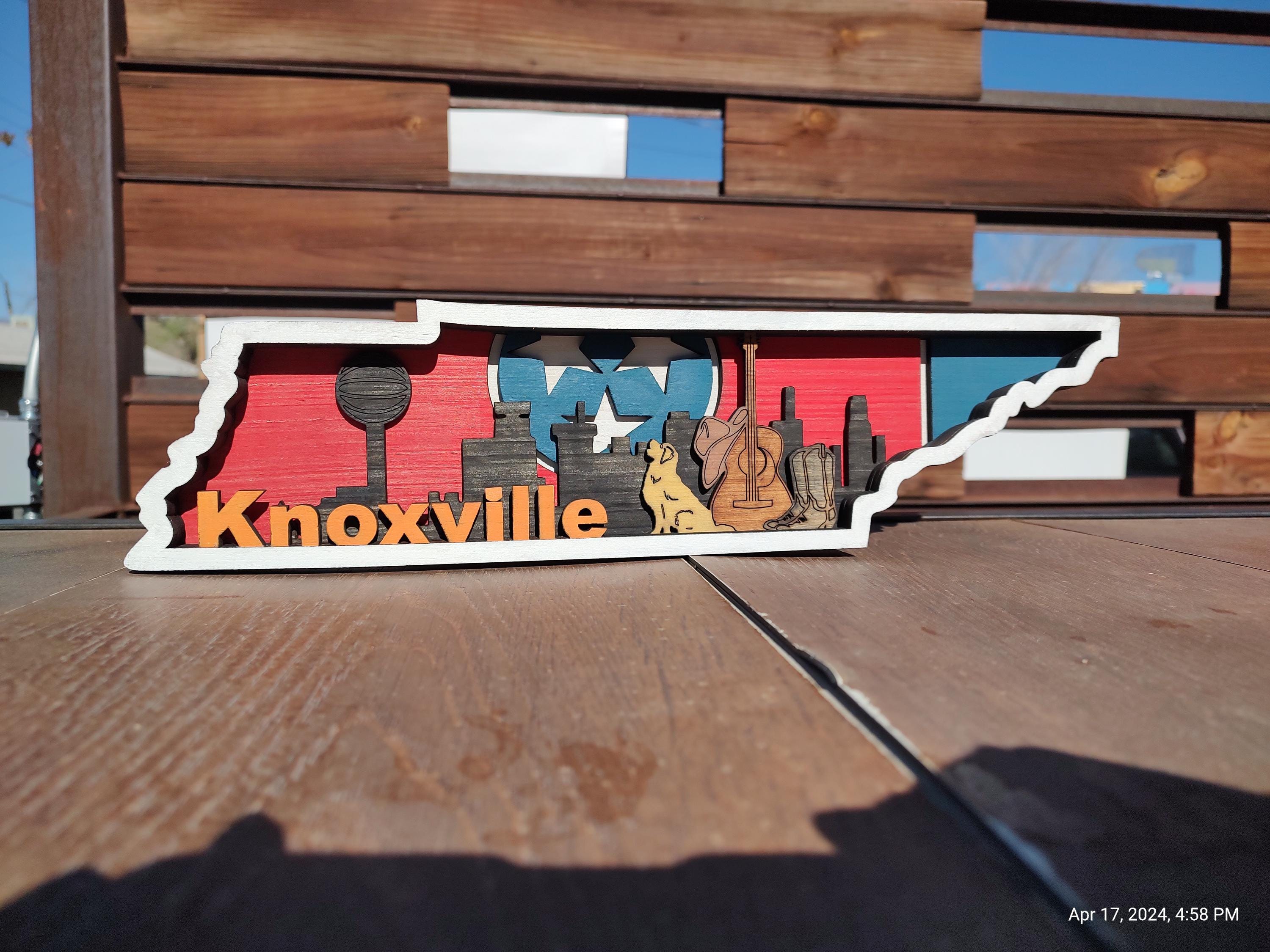 Knoxville TN, Multi-layered SVG File - Etsy
