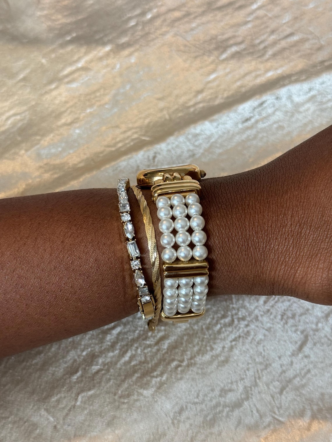 Rare Vintage Pierre Jacquard Pearl and Gold Watch – Working Quartz ...