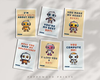 Outer Space Printable Valentine Cards for Kids - Instant Download ...