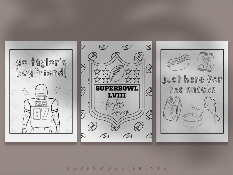 Go Taylor's Boyfriend Coloring Pages - Travis Kelce Chiefs Super Bowl ...