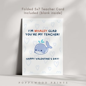 Sea Animals Printable Valentine Cards for Kids - Instant Download ...