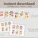 Food Pairs Printable Valentine Cards for Kids - Instant Download ...