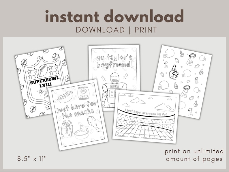 Go Taylor's Boyfriend Coloring Pages - Travis Kelce Chiefs Super Bowl ...