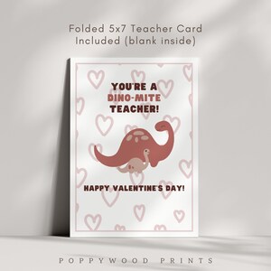 Dinosaur Pink Printable Valentine Cards for Kids - Instant Download ...