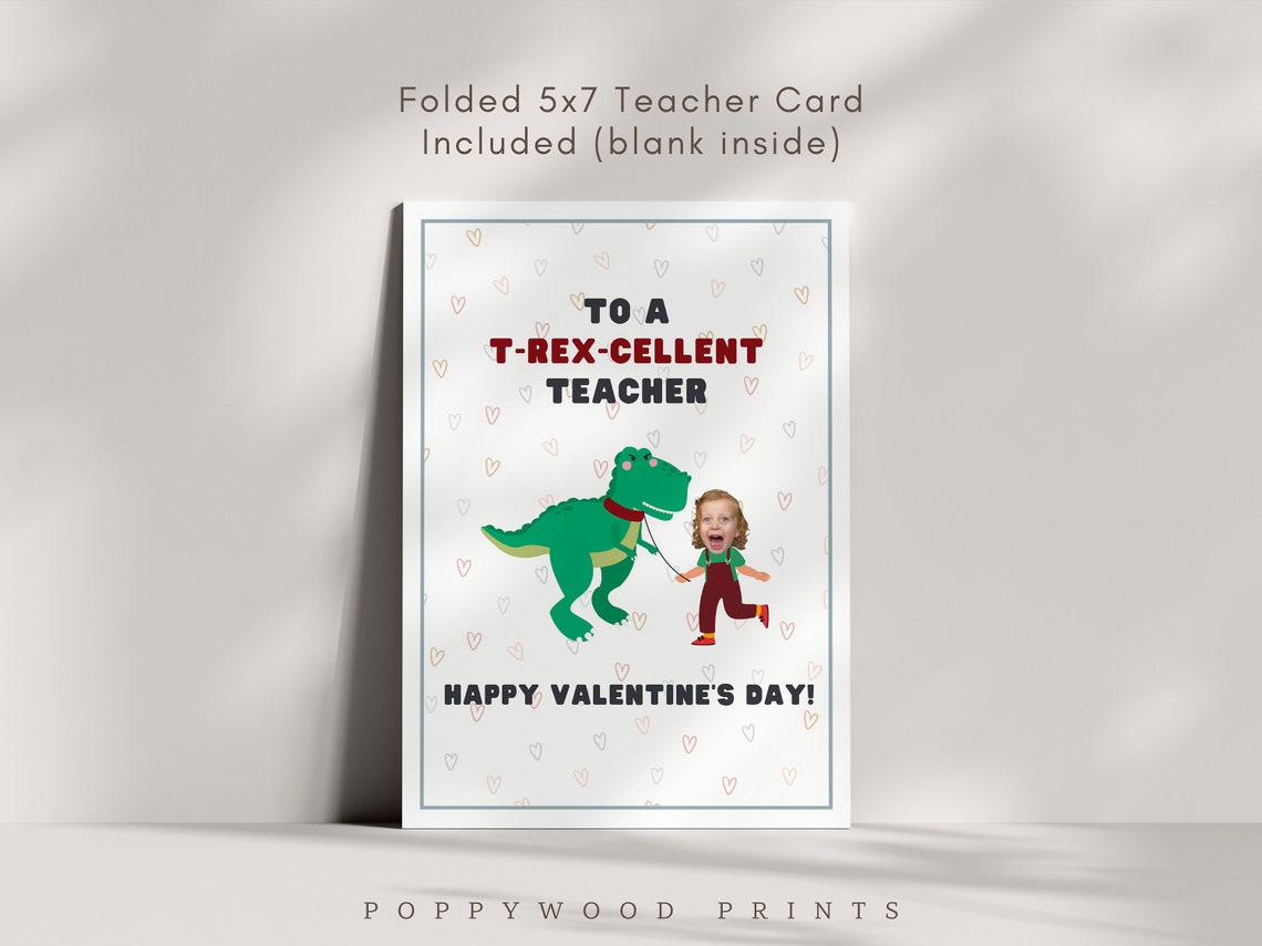 Personalized Custom Printable Valentine Cards for Kids - Instant ...