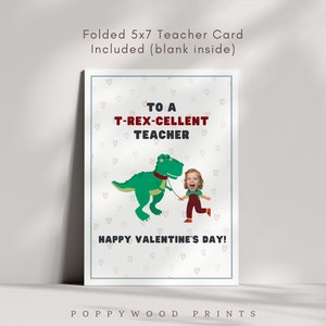 Personalized Custom Printable Valentine Cards for Kids - Instant ...