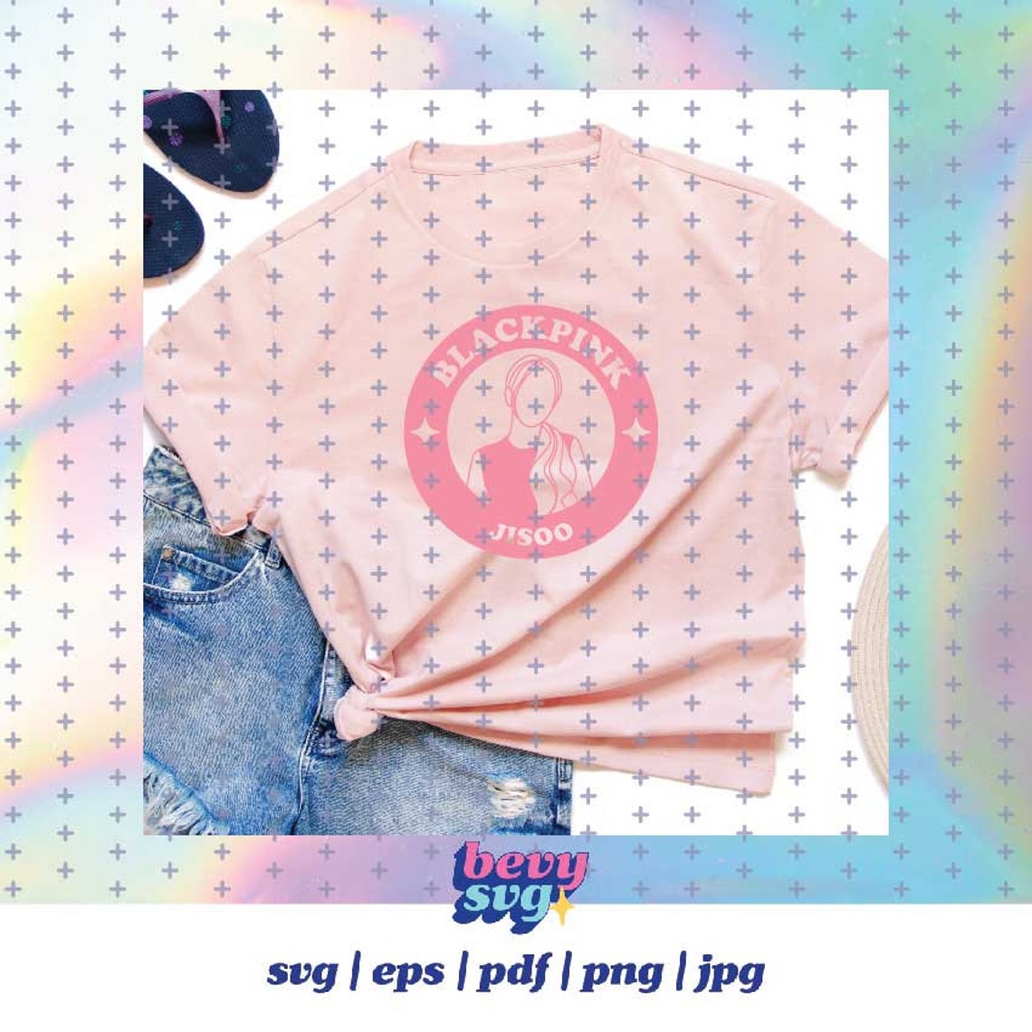 Blackpink SVG Jisoo Decal Printable Svg Png Jpg Eps Pdf Vector File for ...
