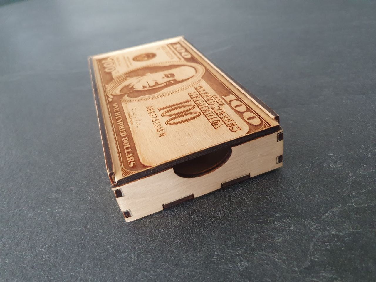 Wooden Money Box, Handmade Gift Box, Personalized Graduation Money ...